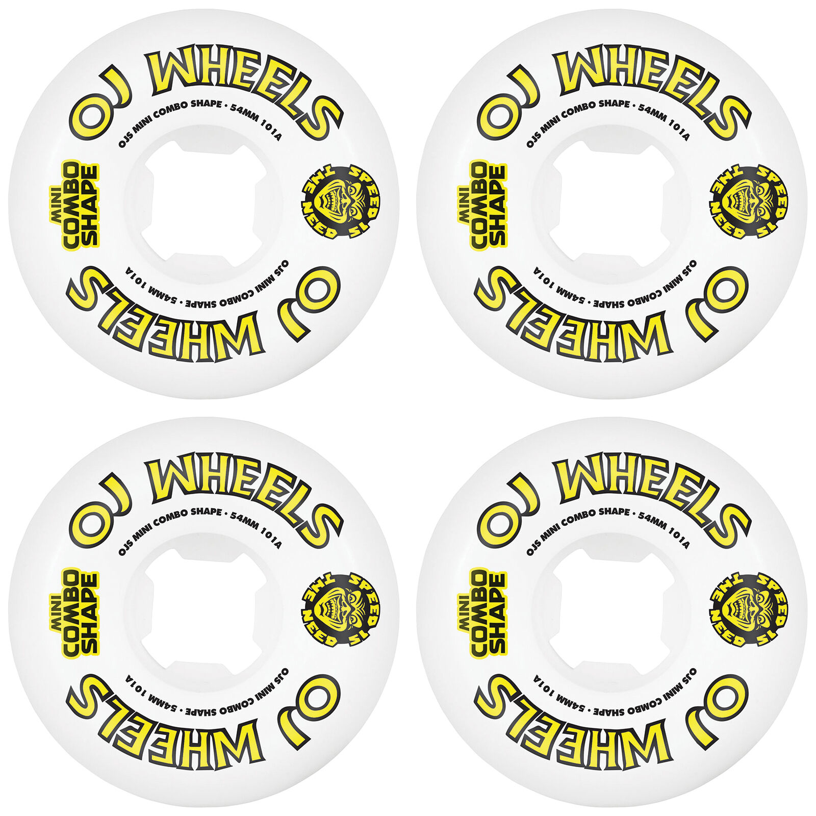 Ruedas OJ's Wheels - Team Line Original - 54mm - 101a - BOIKOT
